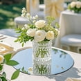 10 Pack Round Mirror Centerpieces for Tables Decorations, 8" Acrylic ...