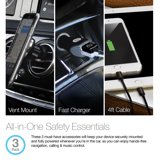 Naztech Safety Essentials Car Kit, MFi Lightning - Walmart.com