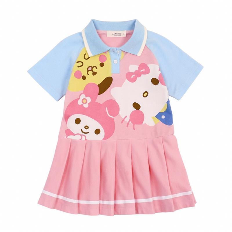 Sanrios-vestido de Anime My Melody para niñas y adolescentes, ropa ...
