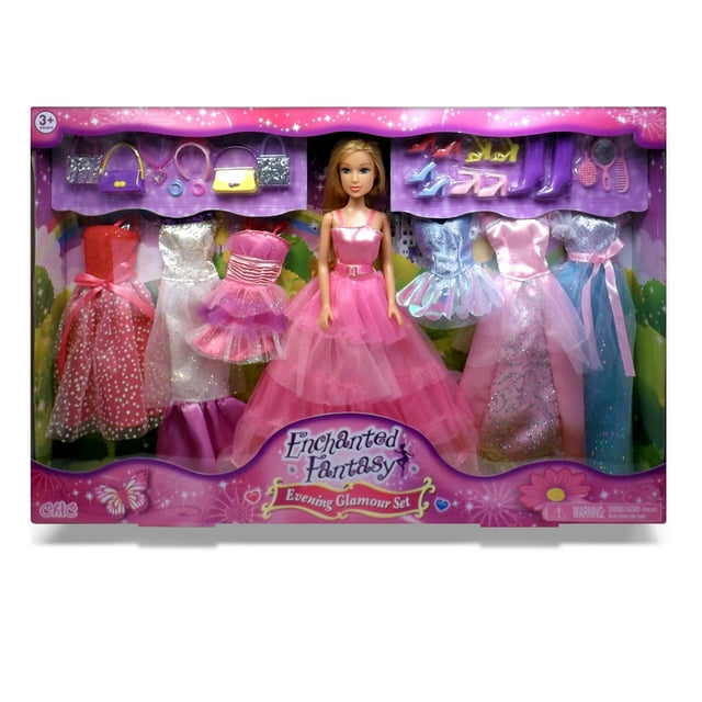 Chic Dolls Evening Glamour Doll Set - Walmart.com