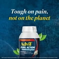 Advil Dual Action Pain Relievers Coated Caplets, 125Mg Ibuprofen and ...