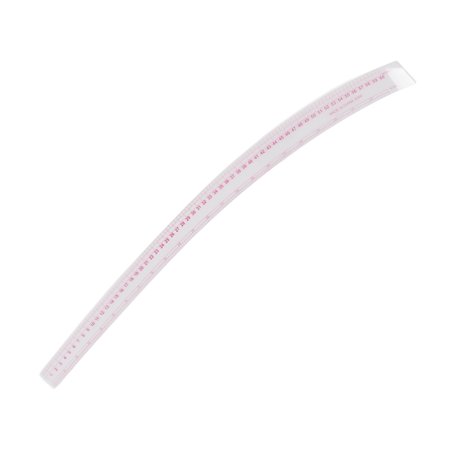 Clothing Measuring Ruler, Lines Detailed Clear Plastic Sewing Design ...