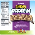 Quaker Chewy Protein Bars, Caramel Chocolate Chip, 5.6 ounce, 5 Count ...