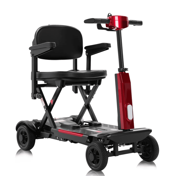 Open Box Ecomobi 4 Wheel Mobility Scooter, Foldable Mobility Scooter ...