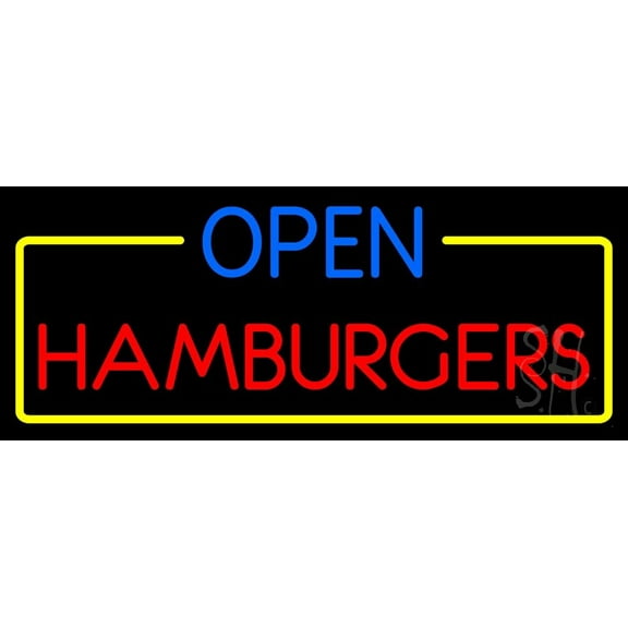 Open Pizza By the Slice LED Neon Sign 13 x 24 - inches, Clear Edge Cut ...