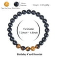 2023 New 30/40/50/60/70 Years Old Greeting Card Bracelet Natural ... 2023 New 30/40/50/60/70 Years Old Greeting Card Bracelet Natural ...