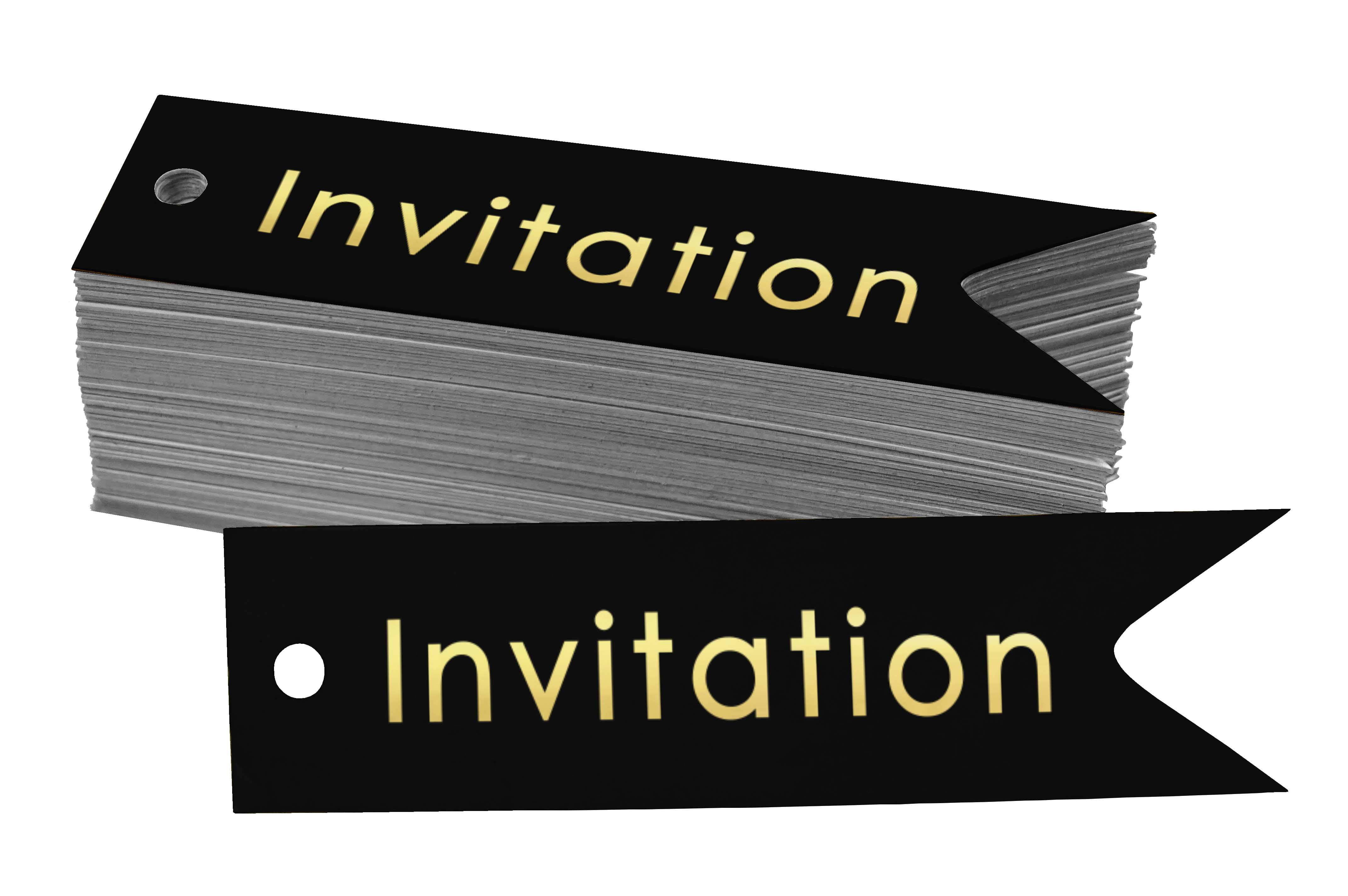 Inkdotpot Pack Of 100 Invitation Party Favor Paper Tags Craft Real Gold ...