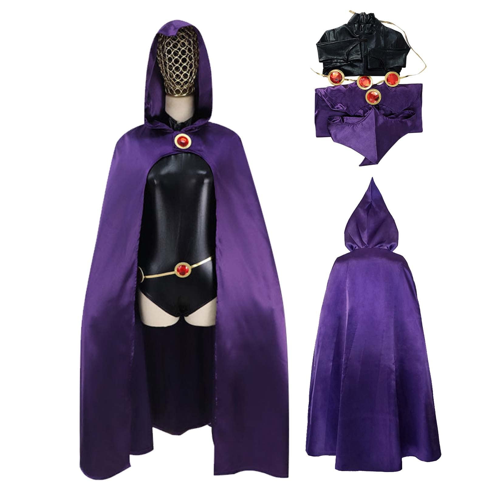P-jsmen-Disfraz de cuervo tedientans para mujer, traje de Cosplay de ...