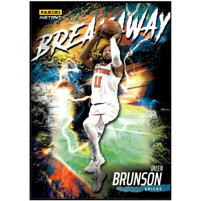 NBA 2022-23 Instant Breakaway Basketball Jalen Brunson Trading Card #3 ...