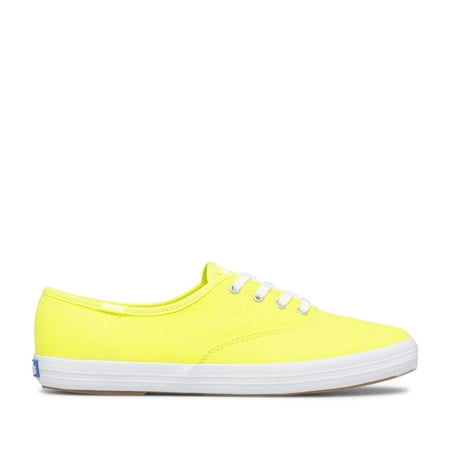 Keds Women's Champion Seasonal Canvas in Neon Yellow , 8 US | Walmart ...