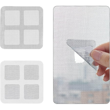 SHARKDO 6 Pcs Window Screen Repair Kit, Door Window Screen Repair Tape ...