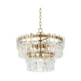 Vienna Full Spectrum Luxum Burnished Brass Chandelier 18 3/4" Wide ...
