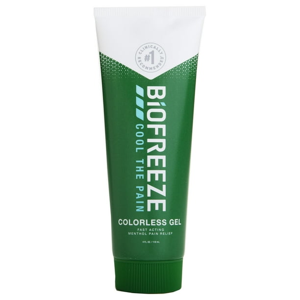 Biofreeze Colorless 4 oz Gel Tube with ilex - Walmart.com - Walmart.com Biofreeze Colorless 4 oz Gel Tube with ilex - Walmart.com - Walmart.com