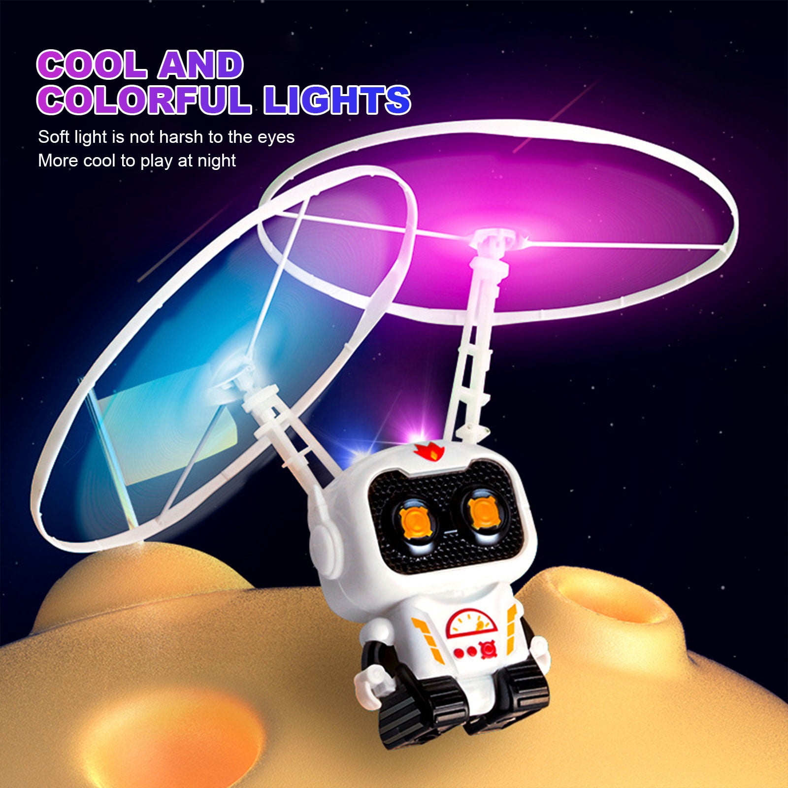 Flying Astronaut Robot Toy - Dron controlado a mano de alta tecnología ...