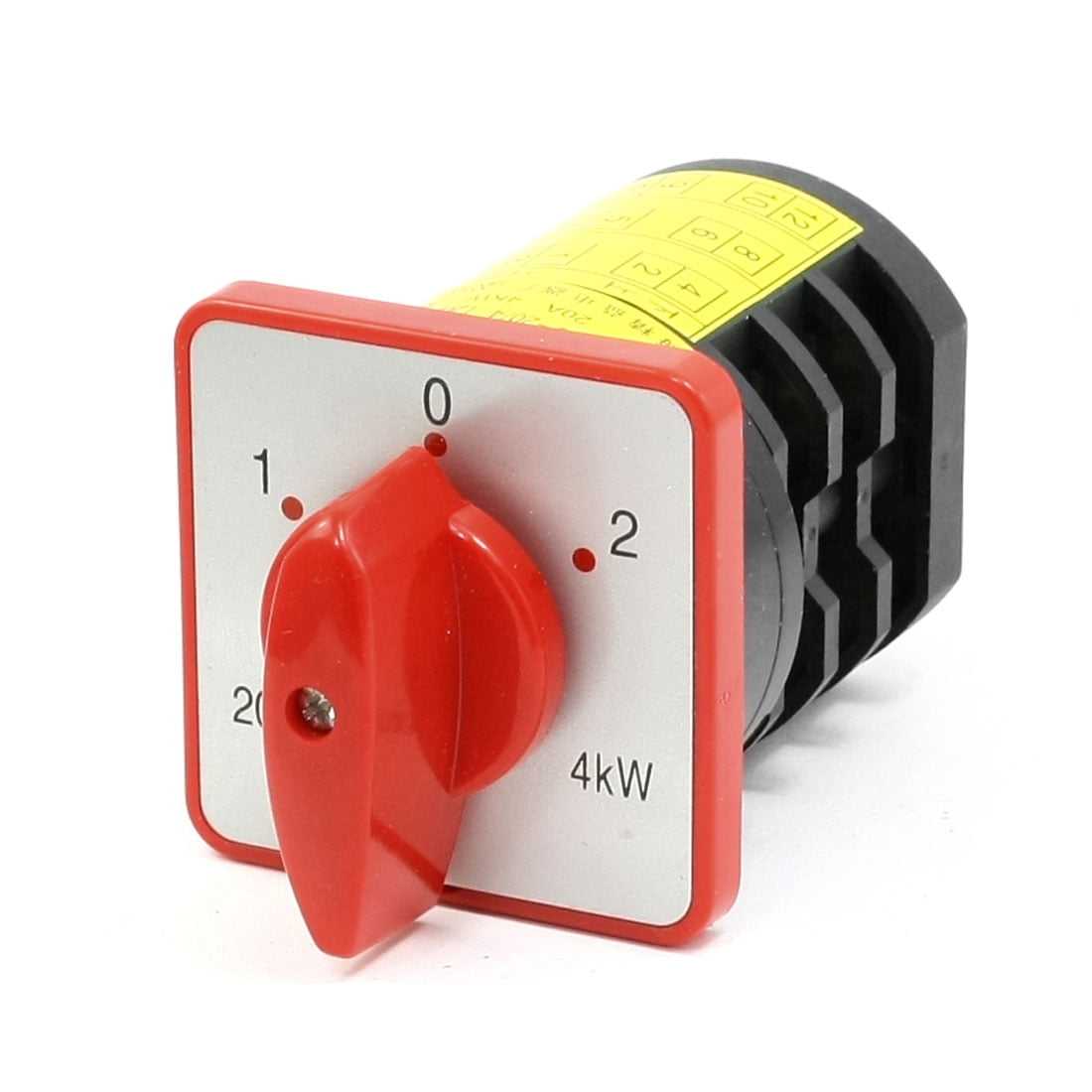 Unique Bargains 380V 20A 12 Terminal Lock 3 Position Cam Combination ...