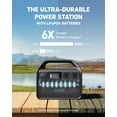 Anker 535 Solar Generator Powerhouse 512Wh Portable Power Station with ...