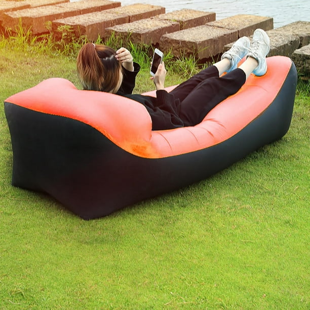 Portable inflatable air bed sofa store