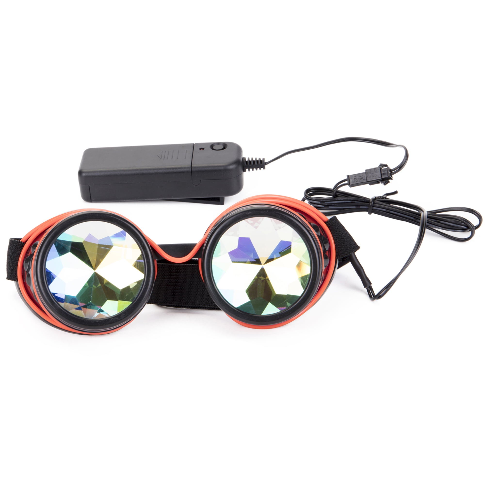 SAYFUT Vintage Wire Glow Glasses Led Bright Light Safety Light Up ...