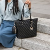 MKF Collection Tansy Tote Bag, Vegan Leather Shoulder Handbag with ...