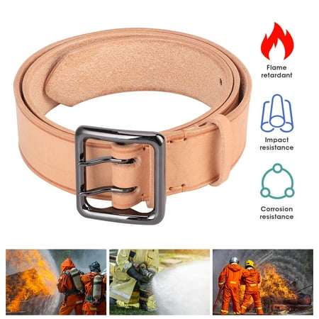Rdeghly Outdoor Rescue Accessory,Cowhide Firefighters Belt Emergency ...