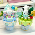 New Keeppley Sanrio Building Blocks Hello Kitty Kuromi Pochacco Cinnamoroll Ice Cream Cone ...