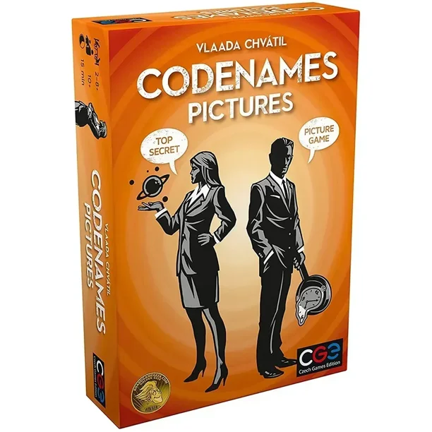 Juego de cartas de deducción de palabras para dos jugadores, Codenames checos, 2,0 imágenes ...