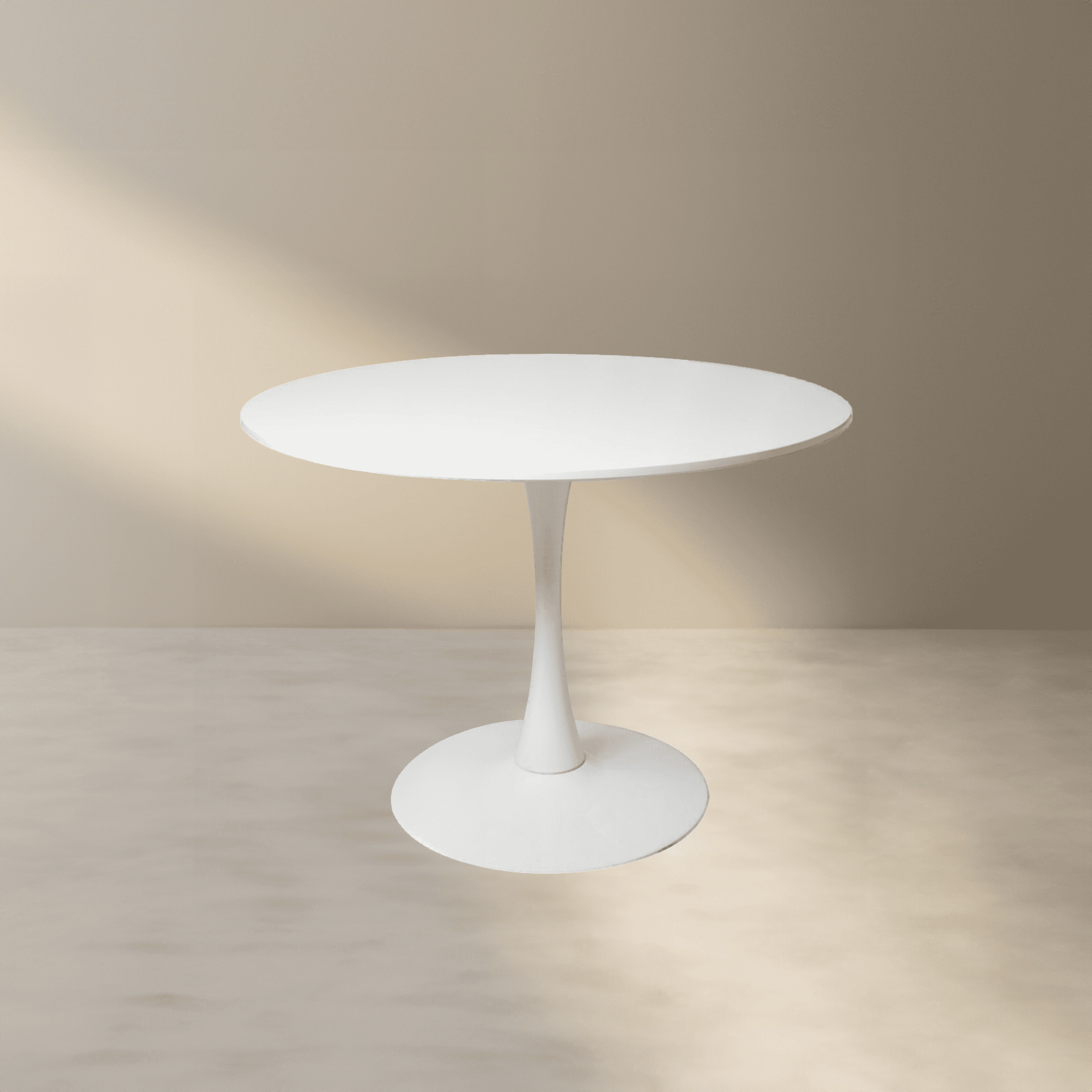Click here for Aykah Modern Dining Table Round With Metals Base F... prices
