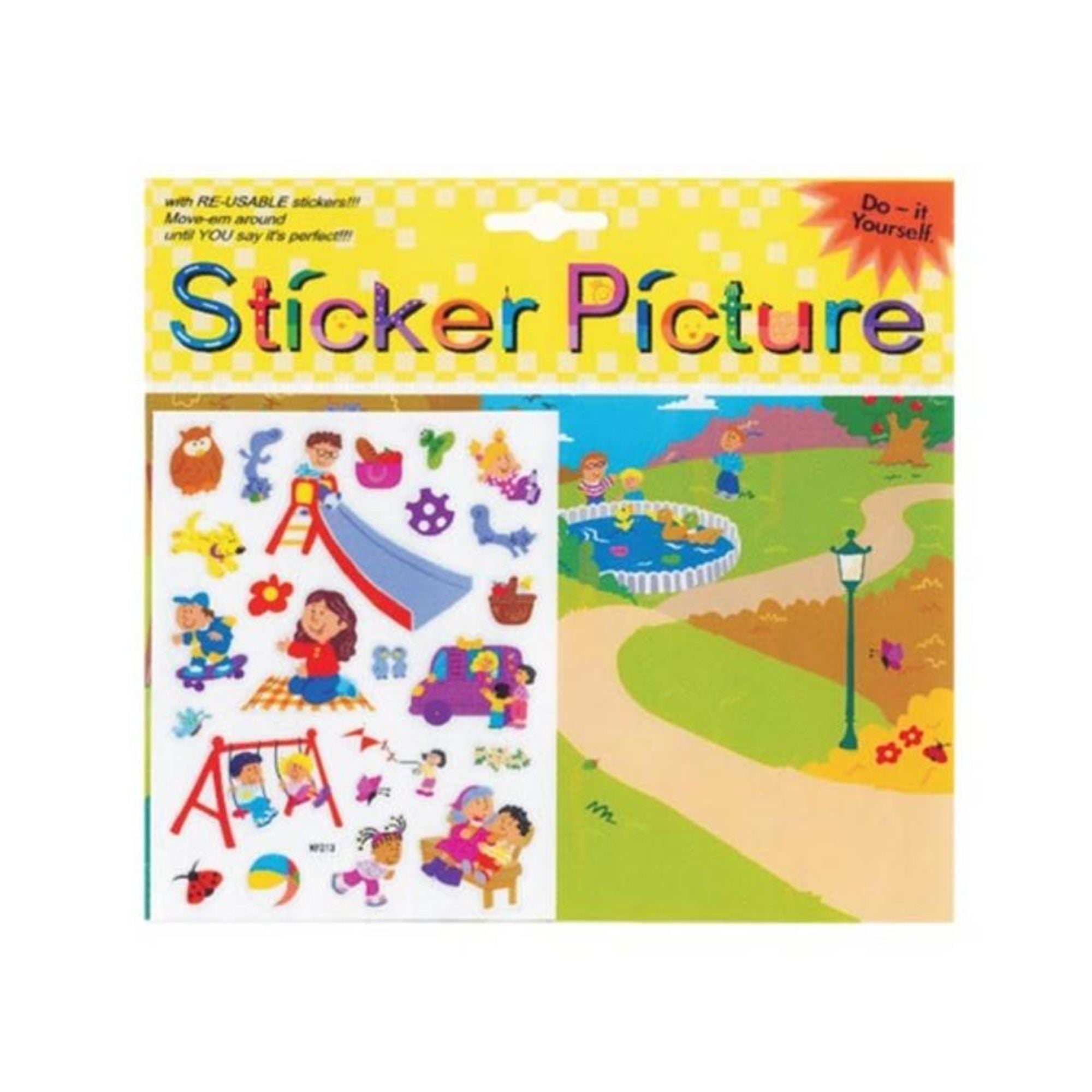 Playground Stickers | Rainy Day Activity | Playground Sticker Picture ...