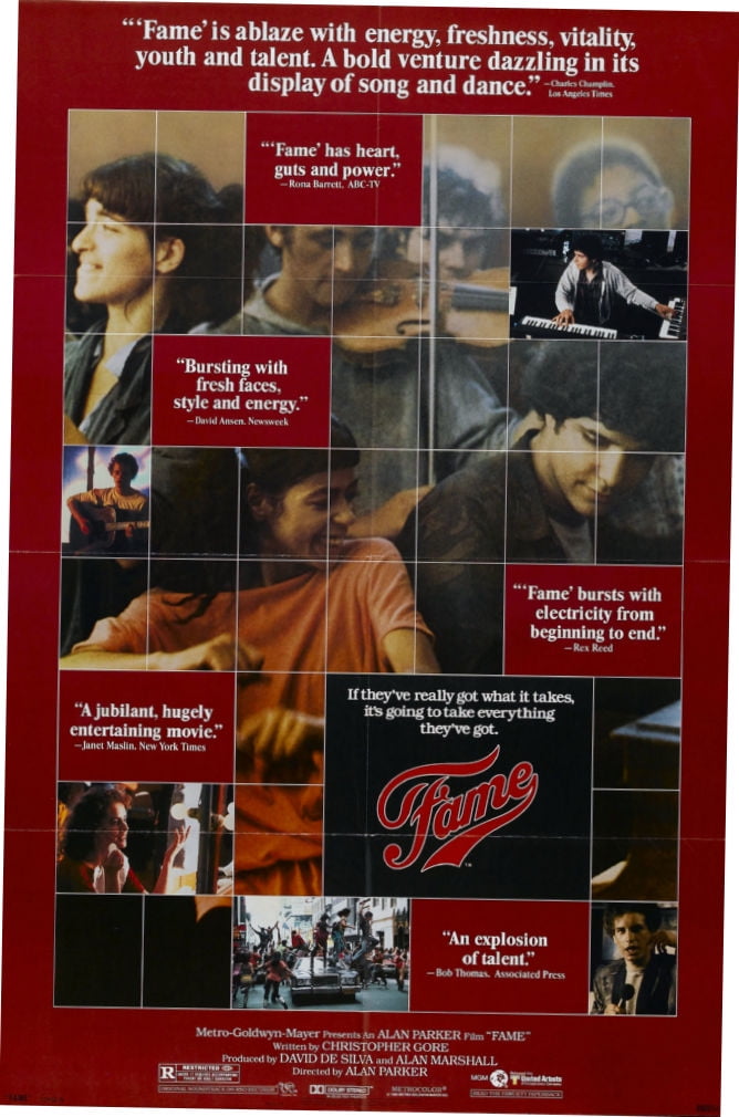 Fame posters Fame Movie Poster 16x24 16x24 - Walmart.com