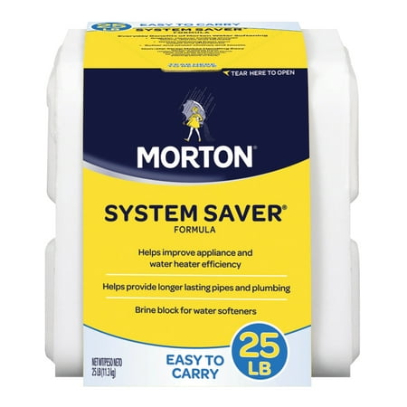 Morton Salt 25 Lb System Saver Salt Block - Walmart.com