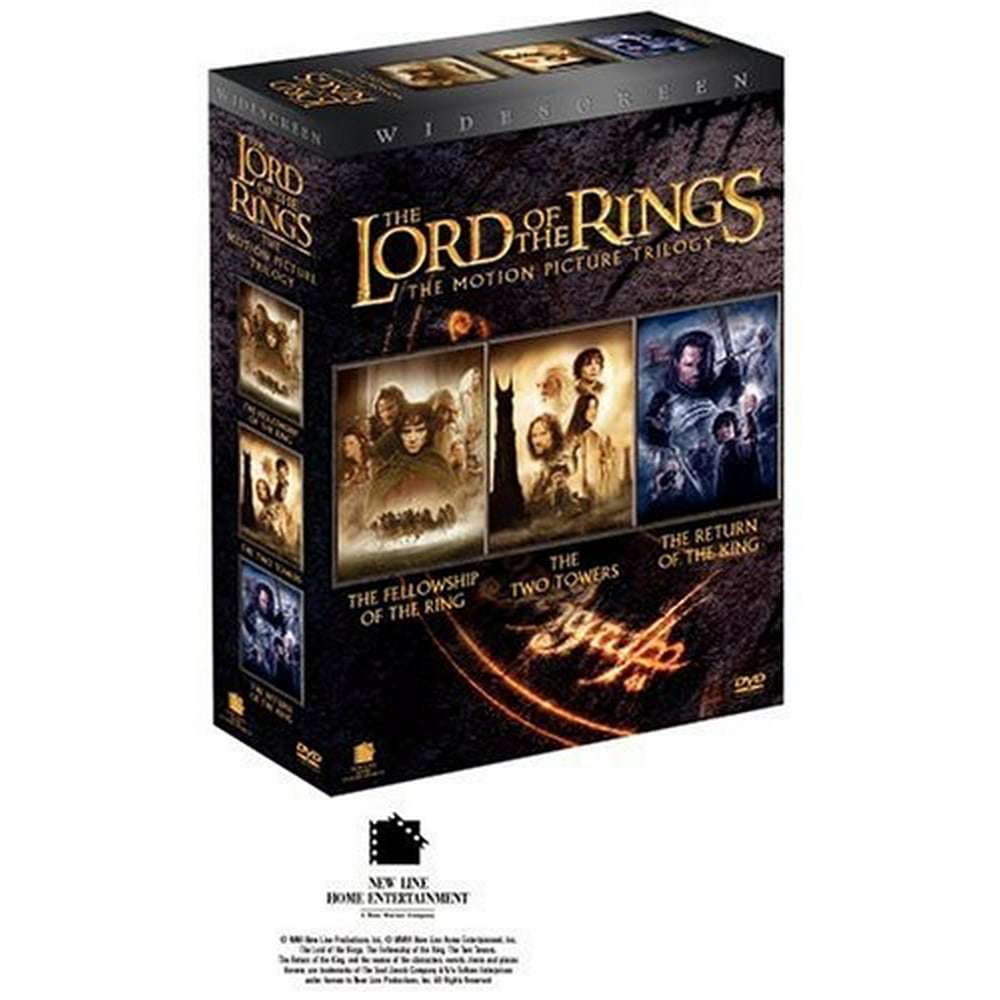 The Lord Of The Rings Motion Picture Trilogy Widescreen Dvd 6 Disc