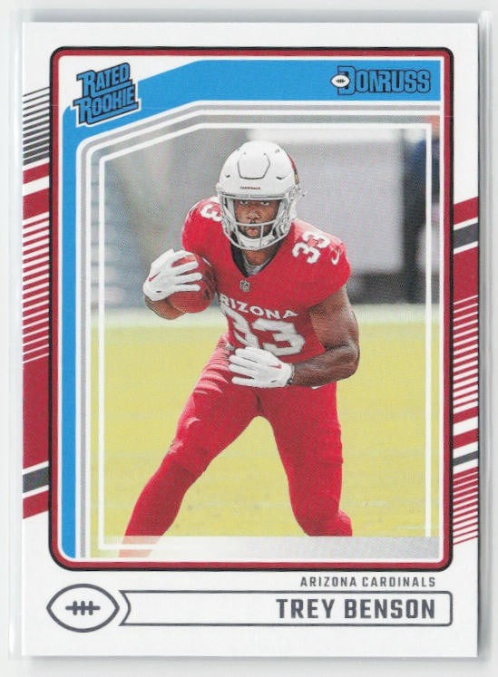 2024 Donruss Trey Benson #326 RC - Walmart.com