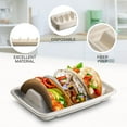 MT Products 3 Compartment Pulp Fiber Taco Stand Container - Pack of 15 ...
