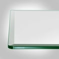 Dulles Glass 42" x 72" Rectangle Glass Table Top - Tempered - 3/8 ...