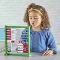 hand2mind Double-Sided Abacus, Plastic Abacus for Kids Math, 100 ...