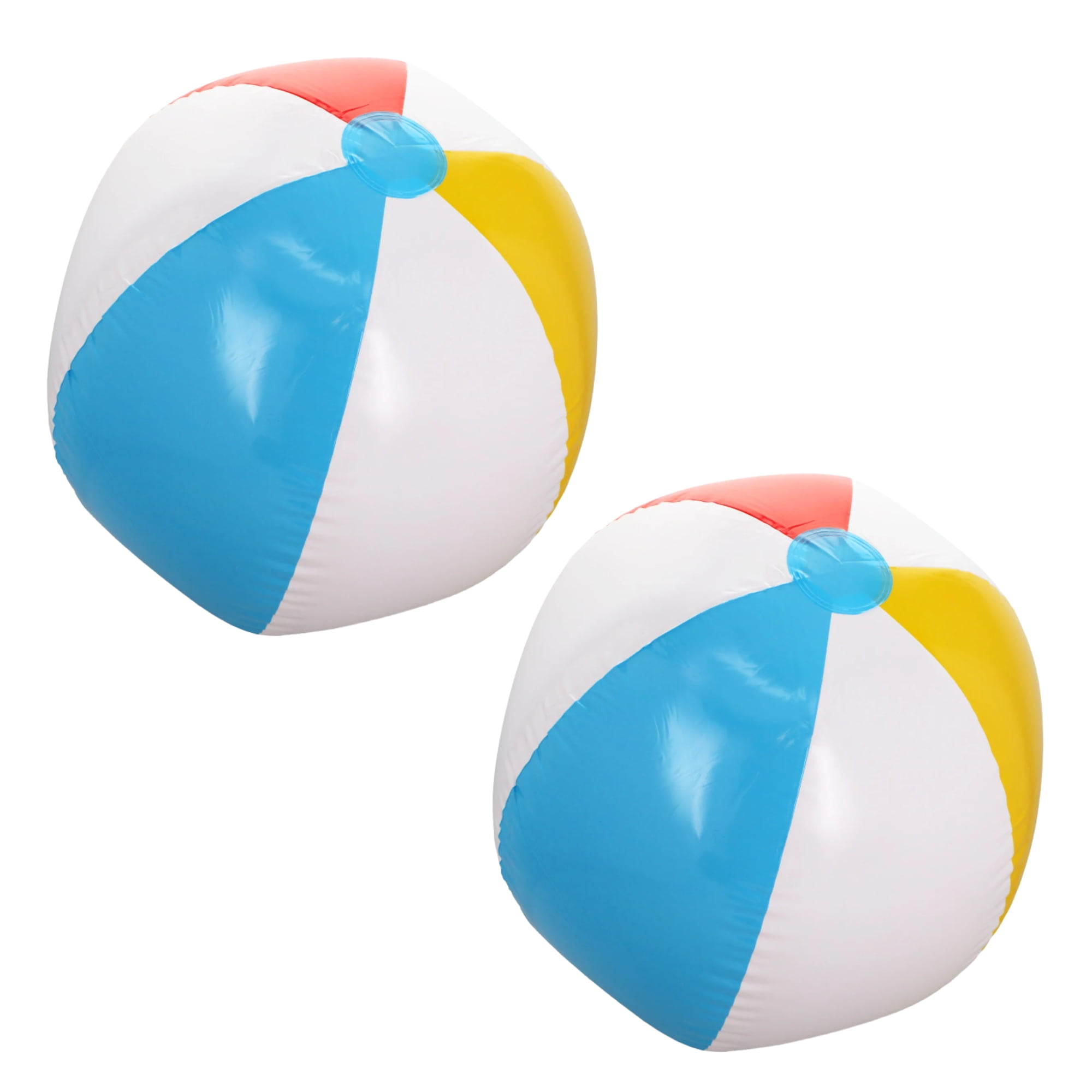 Inflatable Beach Balls, 23 inches Classic Coral Design Swimming Pool ...
