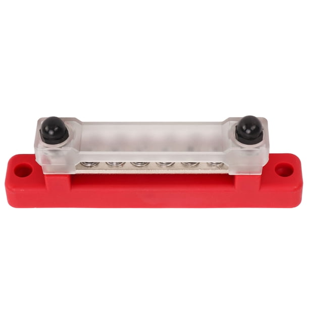 Battery Terminal Distribution Block,48V 150A 6 Terminal Marine Bus Bar ...