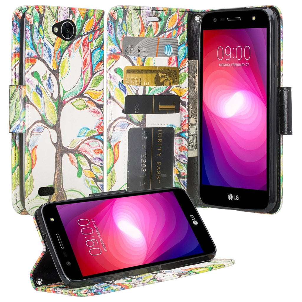 LG Fiesta 2 LTE, LG X Power 2 Case, LG Charge, Wrist Strap Slim Flip ...