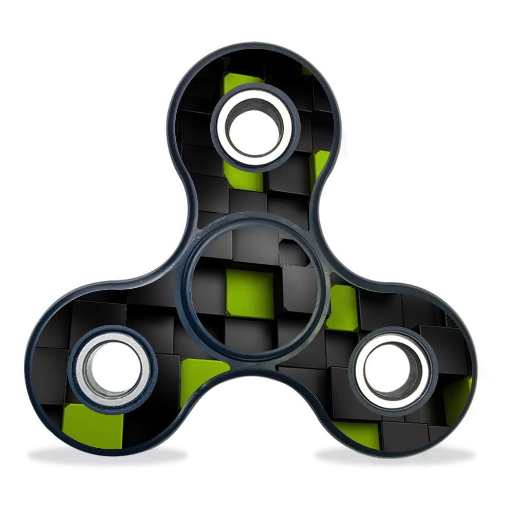 Skin Decal Wrap Compatible With Fidget Spinner Hand Tri Fydget toy ...