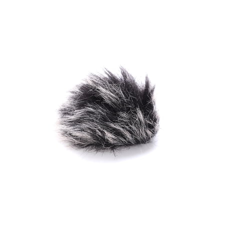 Lavalier Microphone Furry Windscreen, Furry Microphone Cover Portable ...