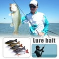 Lifelike Bionic 3D Fishing Lures for Freshwater Saltwater, 3.8in, 14.5g ...