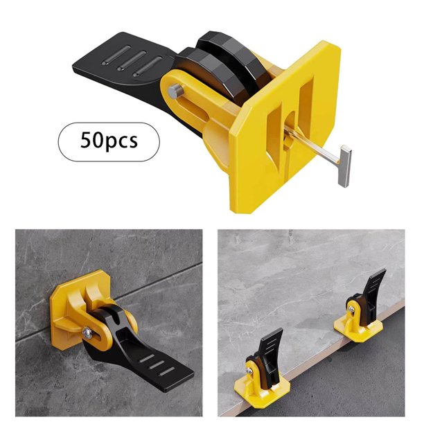 50 Pieces Tile Leveler Adjuster adjustment manual lifting positioning ...