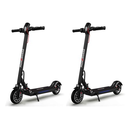 Hurtle Motorgear Portable Folding Teen/Adult Electric Commuter Scooter ...