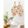 Autumn, Kitchen Dish Towels for Drying Dishes Set of 2, Fall Pumpkins ...