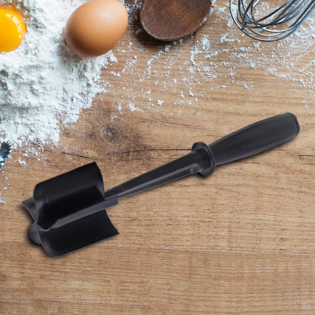 Meat Chopper Ground Beef Masher Non-Stick Meat Masher 5 Curved Blades ...