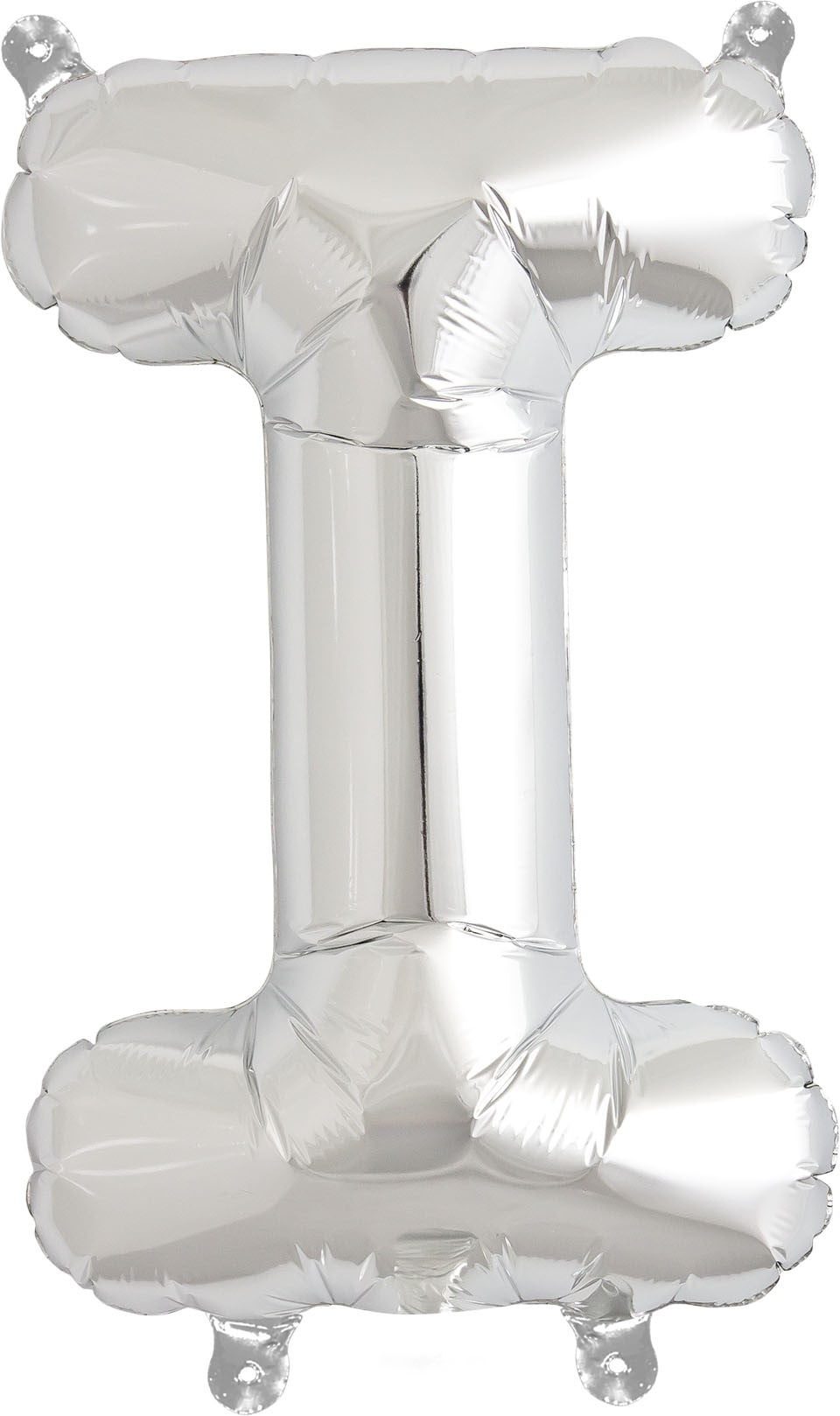 Letter I Balloon, 13.5", Silver - Walmart.com