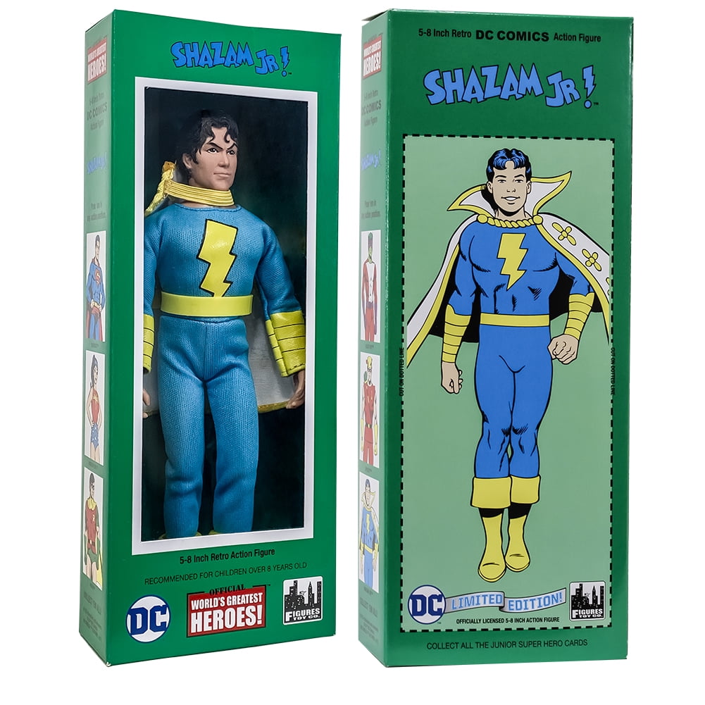 DC Comics Retro Style Boxed 8 Inch Action Figures: Shazam Jr. - Walmart.com