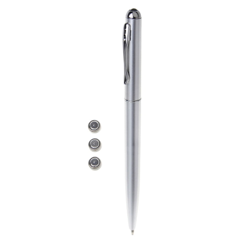 Creative Magic Led Uv Light Ballpoint Pen With Invisible Ink Secret Spy