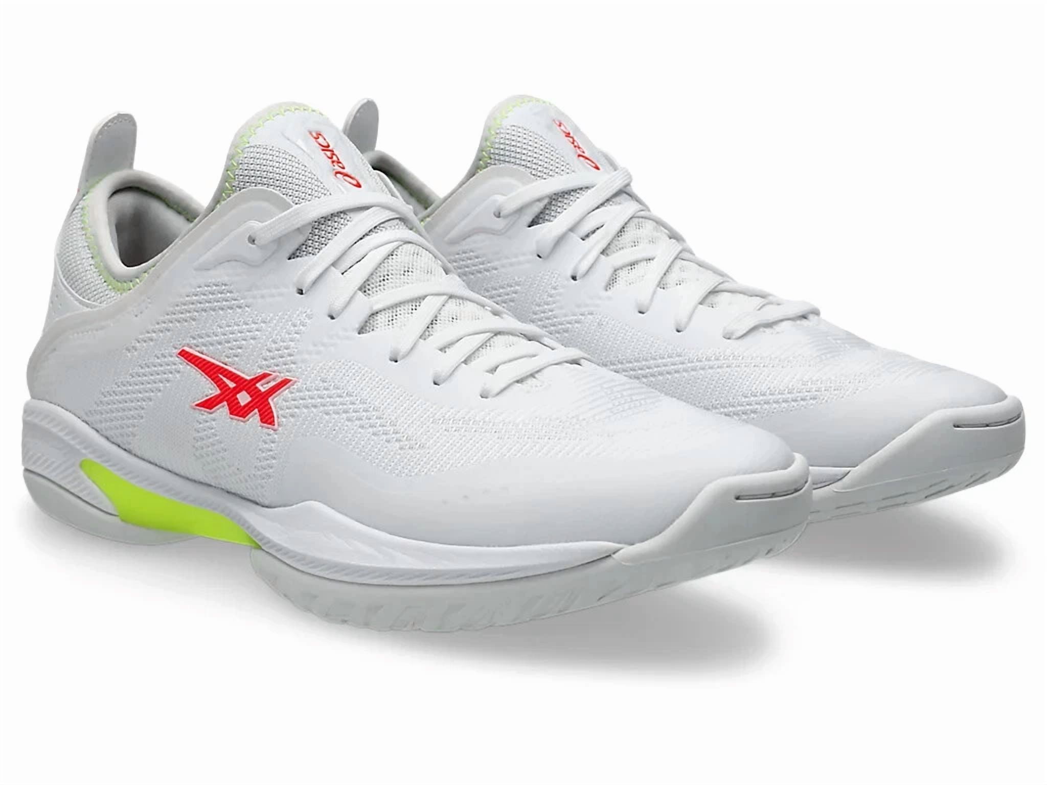 ASICS GLIDE NOVA FF 3 1063A072 102 White Sunrise Red Basketball Shoes ...