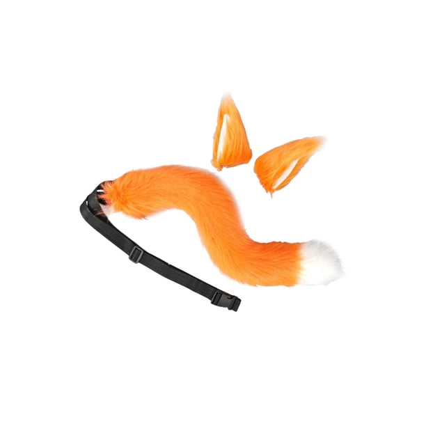 Fox Ears and Tail Set fox ears for Unisex Kids Plush for Performance ...